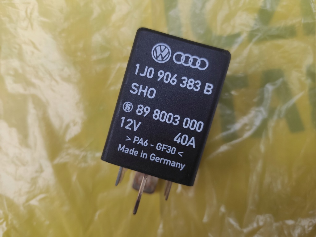 PRZEKAŹNIK POMPY PALIWA A3 LEON GOLF 1J0906383B - 13238501090 ...