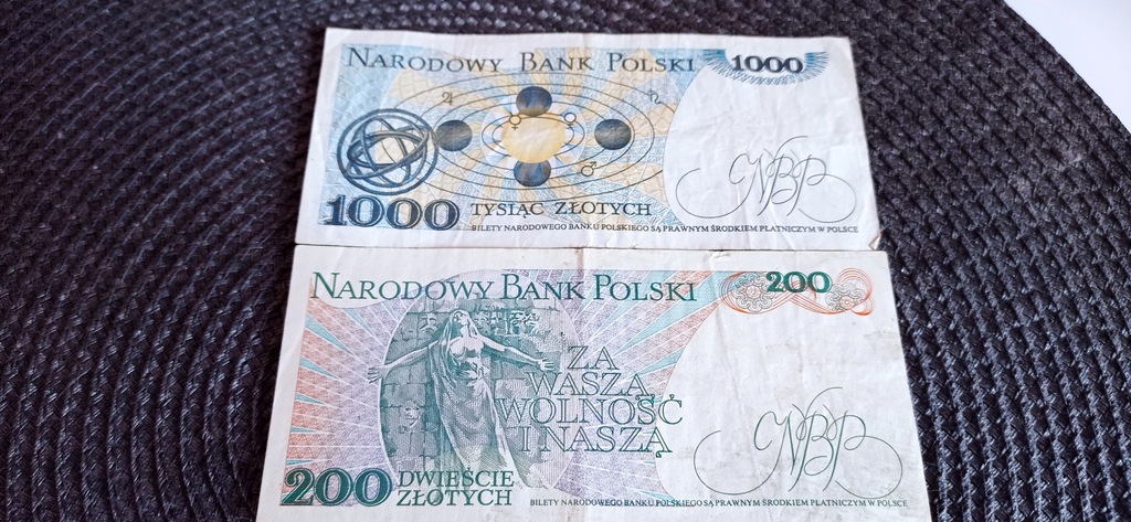 Stare banknoty PRL - 13464595109 - oficjalne archiwum Allegro