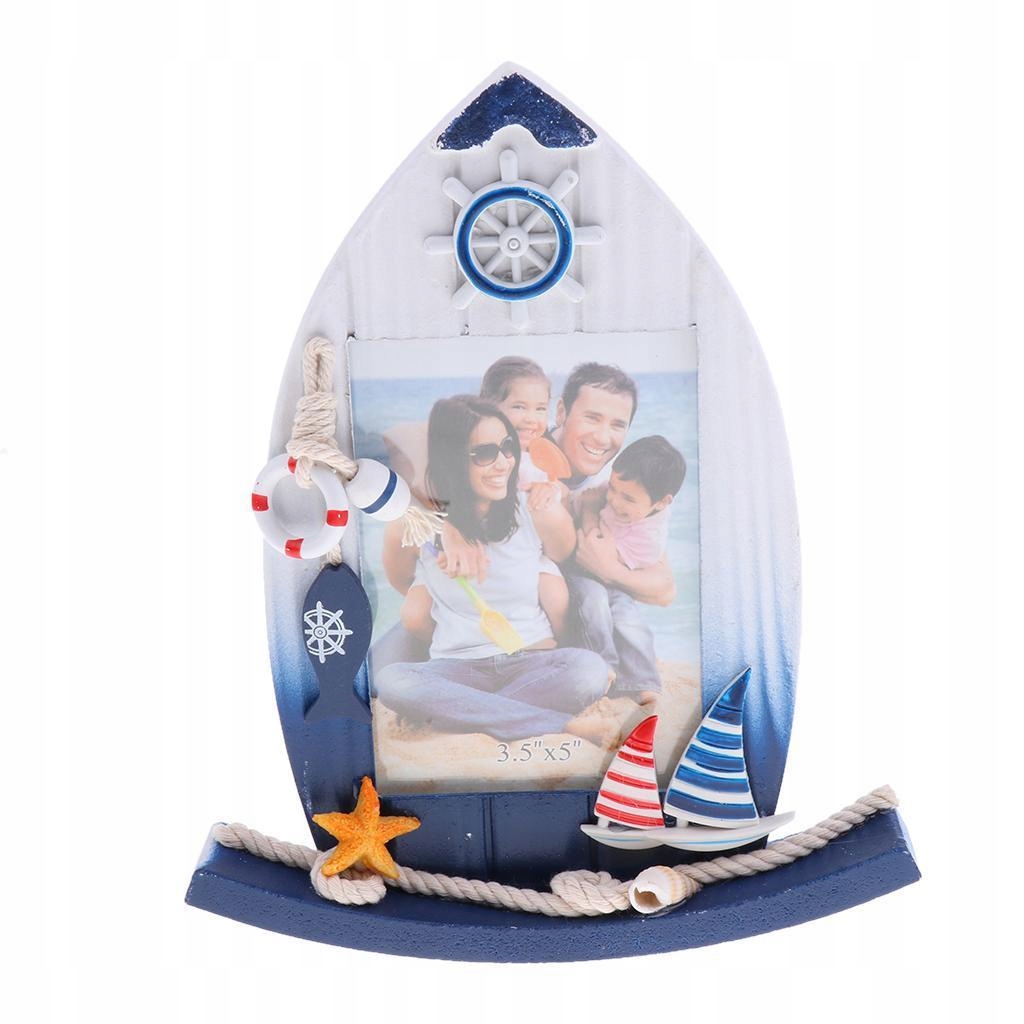 Nautical Wooden Photo Frame Boat Picture Frame - 13273991124 ...