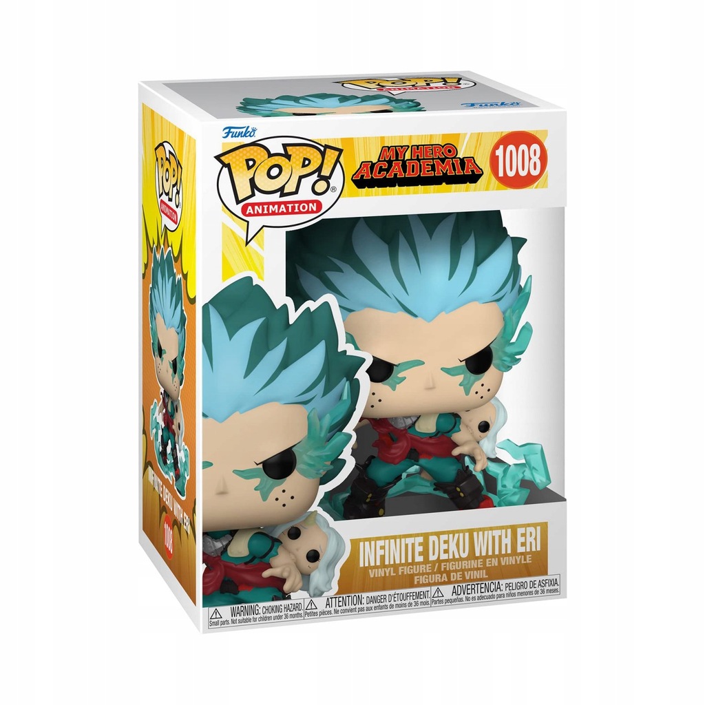 FUNKO POP! ANIMATION: MHA - INFINITE DEKU WITH ERI - MY HERO ACADEMIA ...