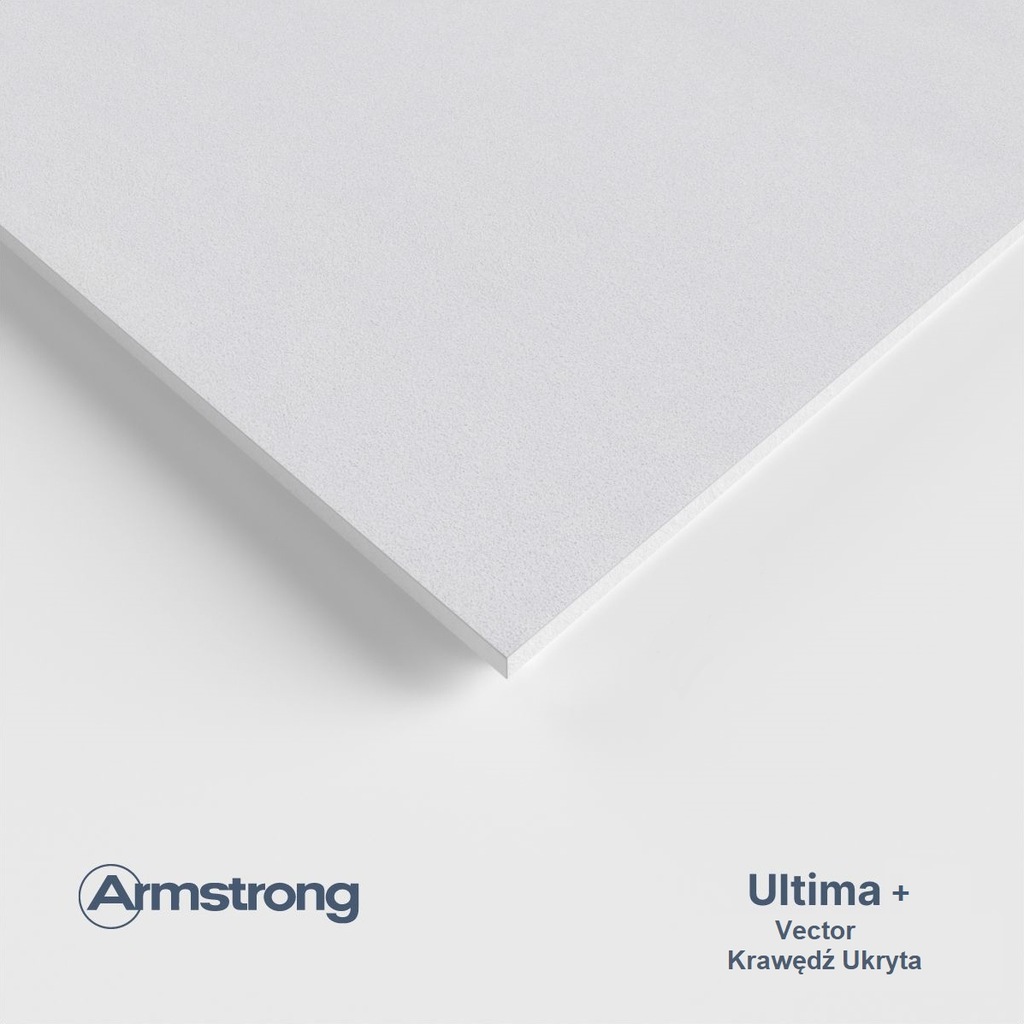 Płyta sufitowa Armstrong Ultima+ Vector 600x600x19 - 11749073103 ...