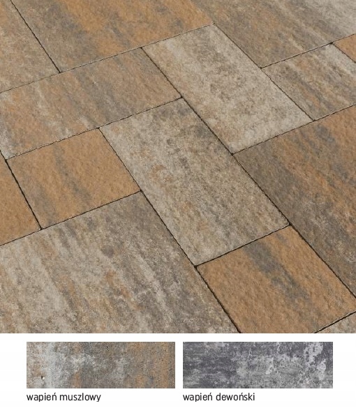 Kostka brukowa Romalit 8 cm Bruk-Bet color-mix - 7551279936 - oficjalne archiwum Allegro