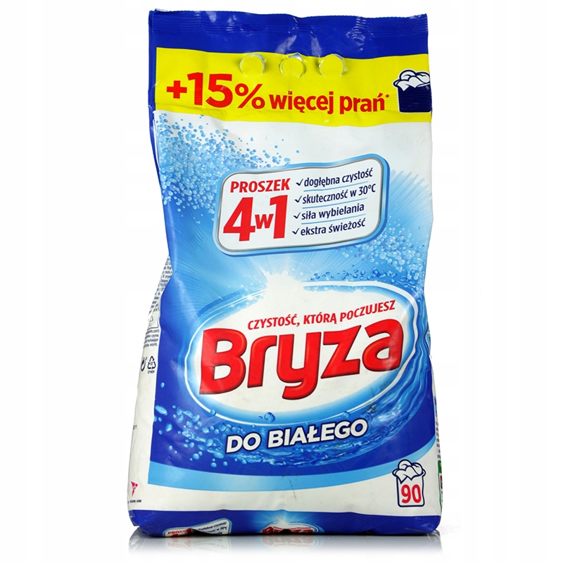 BRYZA 4W1 PROSZEK DO PRANIA 5,85KG 90 PRAŃ - 12191610055 - oficjalne ...