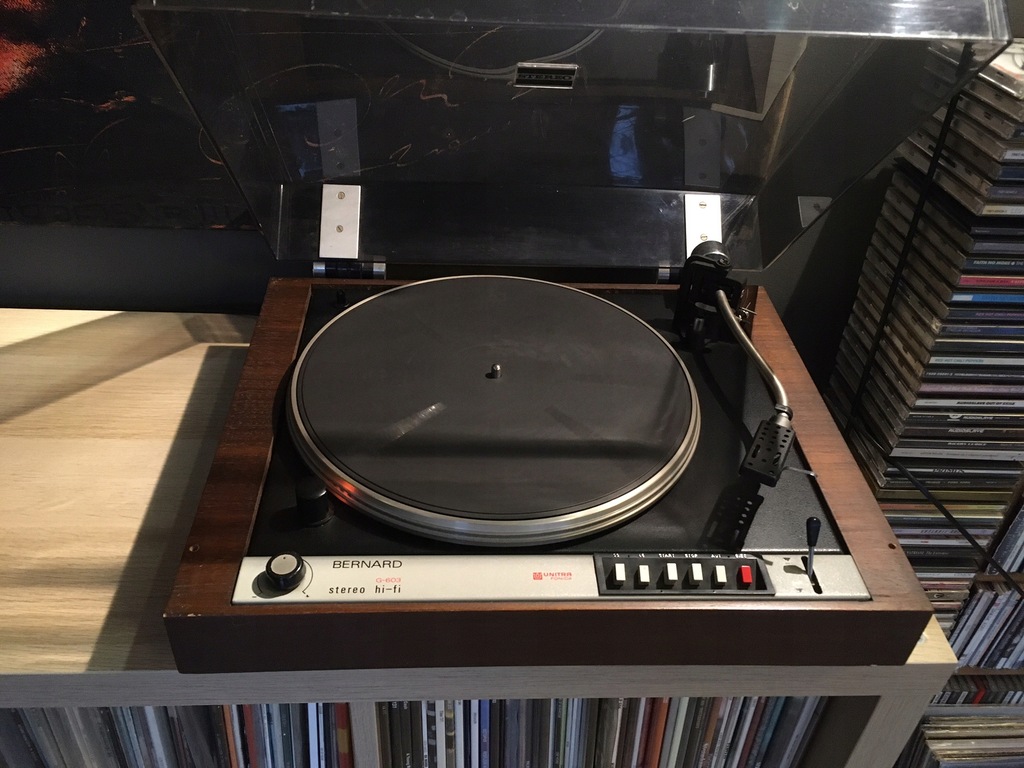 Gramofon Bernard G-603 - 13702916908 - oficjalne archiwum Allegro