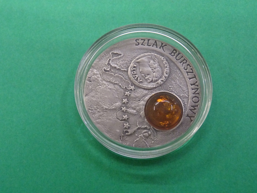 20 zł 2001 Szlak Bursztynowy piękny bursztyn !!! - 13816466987 - oficjalne archiwum Allegro