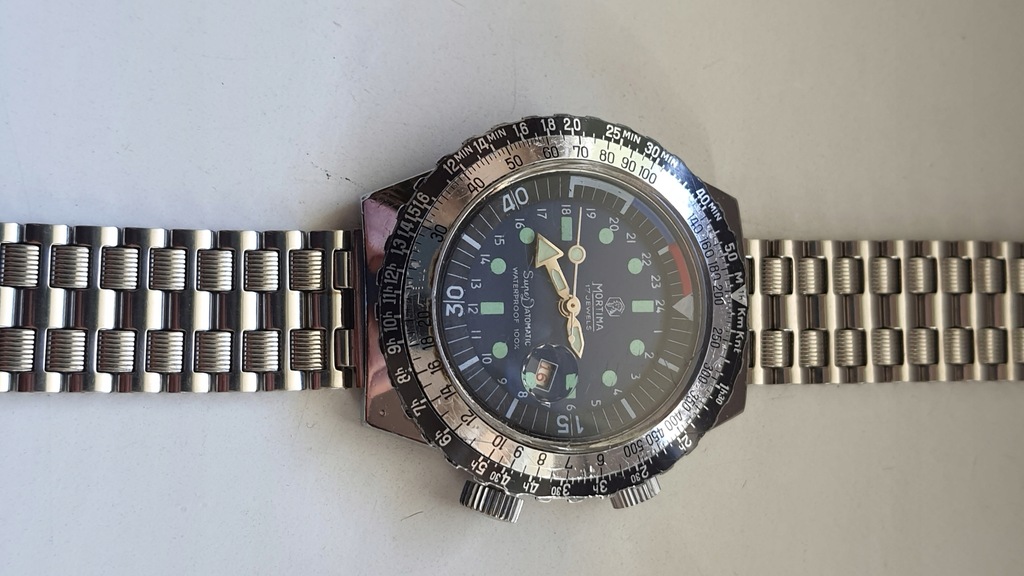 MORTIMA SUPER DATOMATIC DIVER - 13644534607 - oficjalne archiwum Allegro