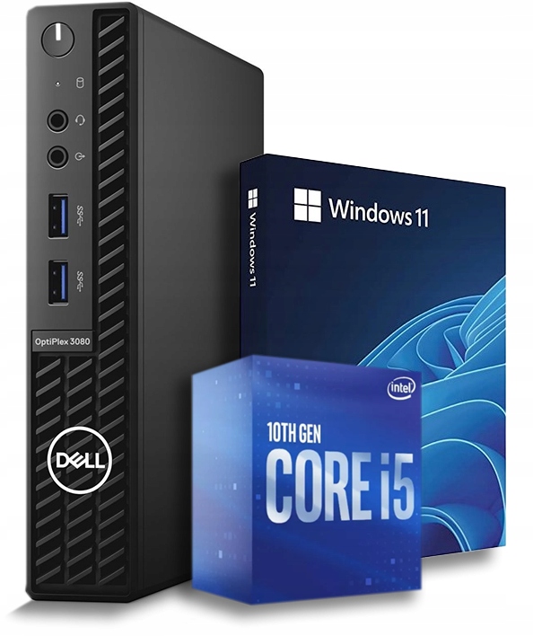 Dell OptiPlex i5-10gen M.2 256GB DDR4 16GB Win11 - 14404252099 ...