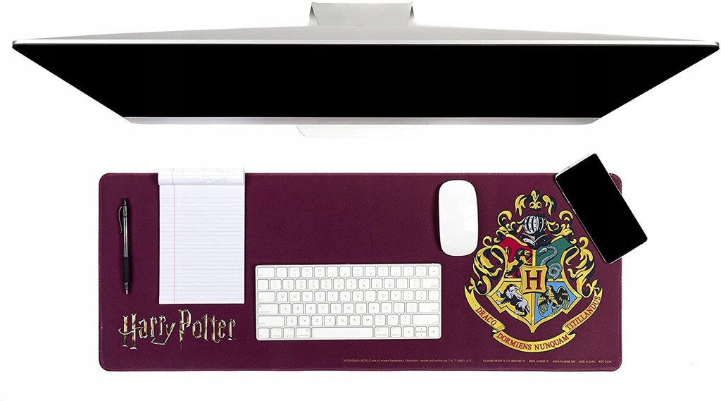 HARRY POTTER HOGWARTS DESK MAT - MOUSEPAD (80 X 30 - 11390110669 ...