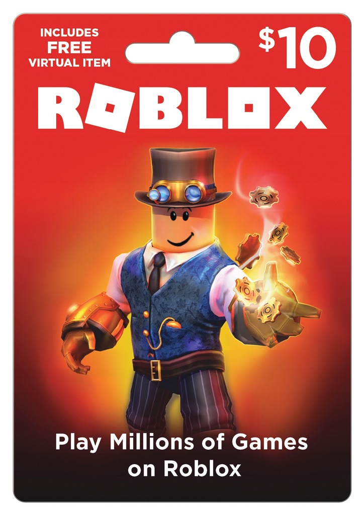 ROBUX ROBLOX KARTA KOD PODARUNKOWY 800RS - 9196981833 - oficjalne ...