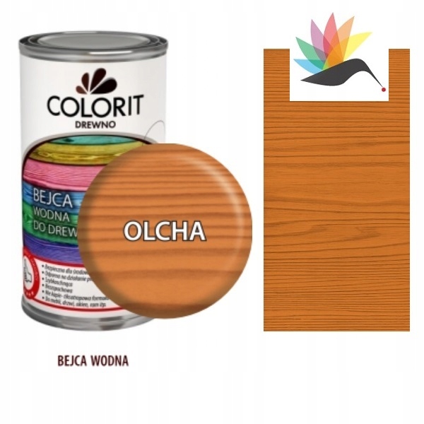 Bejca Wodna Do Drewna Colorit 0,5 l OLCHA - 7862347963 - oficjalne ...