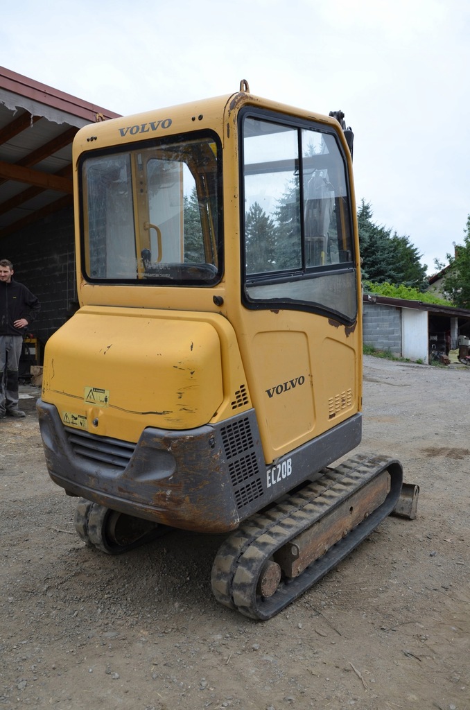 MINIKOPARKA VOLVO EC20B WAGA 1.5 TONY ROK 2007 - 8325721908 - oficjalne ...