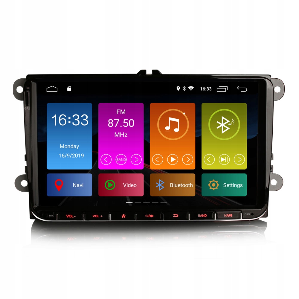 NAWIGACJA ANDROID VW PASSAT B7 CC DSP CARPLAY 2GB - 12328228882 - oficjalne archiwum Allegro