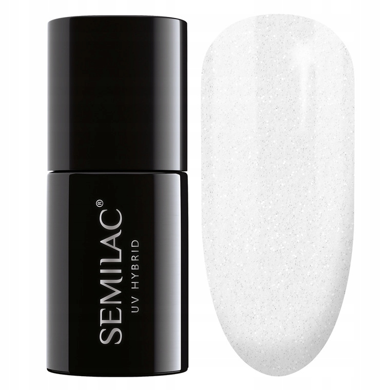 Lakier hybrydowy Semilac 091 Glitter Milk 7ml - 11969455940 - oficjalne ...