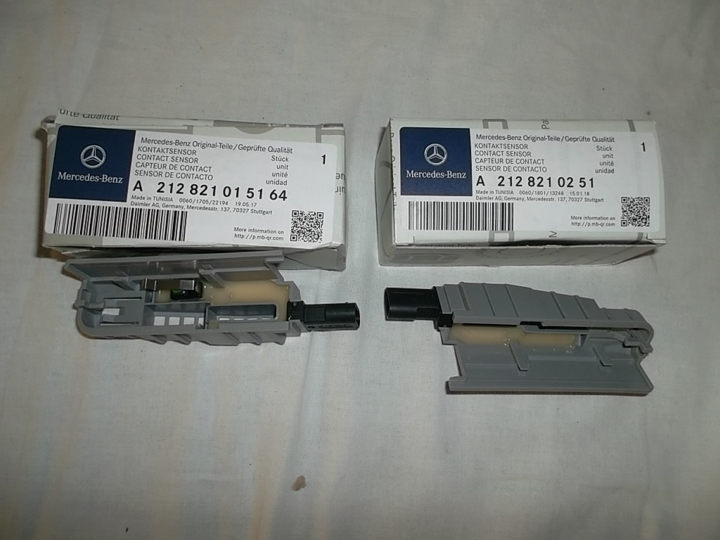 MERCEDES E KLASA 212 W212 2128210251 CZUJNIK ZAMKA - 9306594055 ...