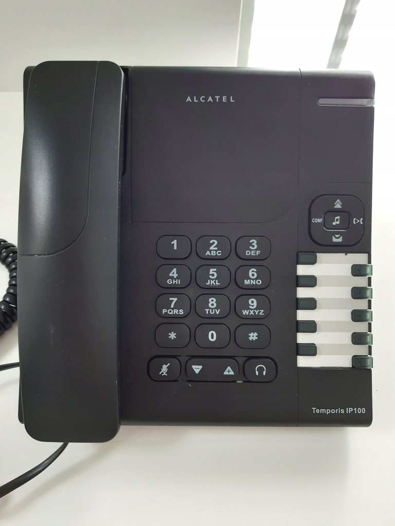 Telefon stacjonarny analogowy Alcatel Temporis 100 - 11048169588 ...