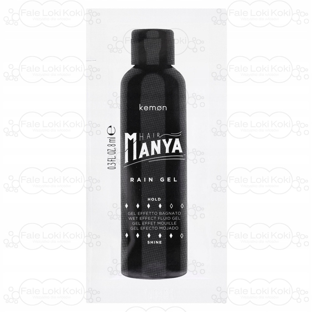 KEMON HAIR MANYA RAIN GEL 8 ML - 14488374449 - oficjalne archiwum Allegro