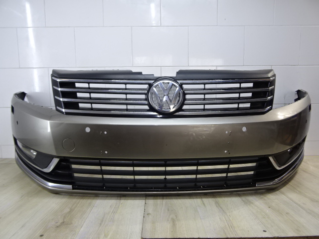 VW Passat B7 Zderzak Przód pdc4 3AA xenon - 10844977420 - oficjalne archiwum Allegro