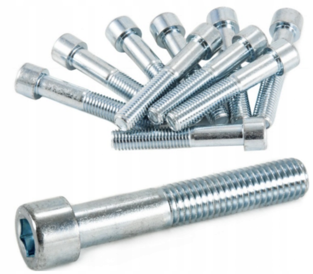 Śruba imbusowa DIN 912 kl 8.8 ZN M3 x 50mm 50szt - 13617626850 - oficjalne archiwum Allegro