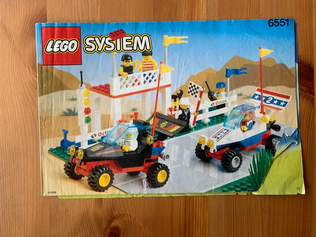 LEGO 6551 - instrukcja - 12921310618 - oficjalne archiwum Allegro