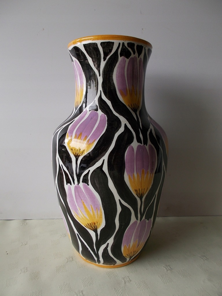 Wazon Art-Deco - 27 cm. - 12281219995 - oficjalne archiwum Allegro