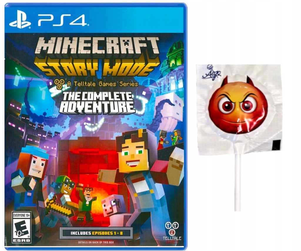 MINECRAFT STORY MODE THE COMPLETE ADVENTURE PS4 - 12347349616 ...
