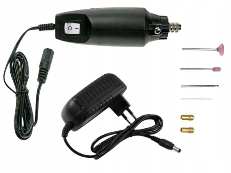 MINI SZLIFIERKA WIERTARKA + zasilacz 12V 2A - 9362702062 - oficjalne ...