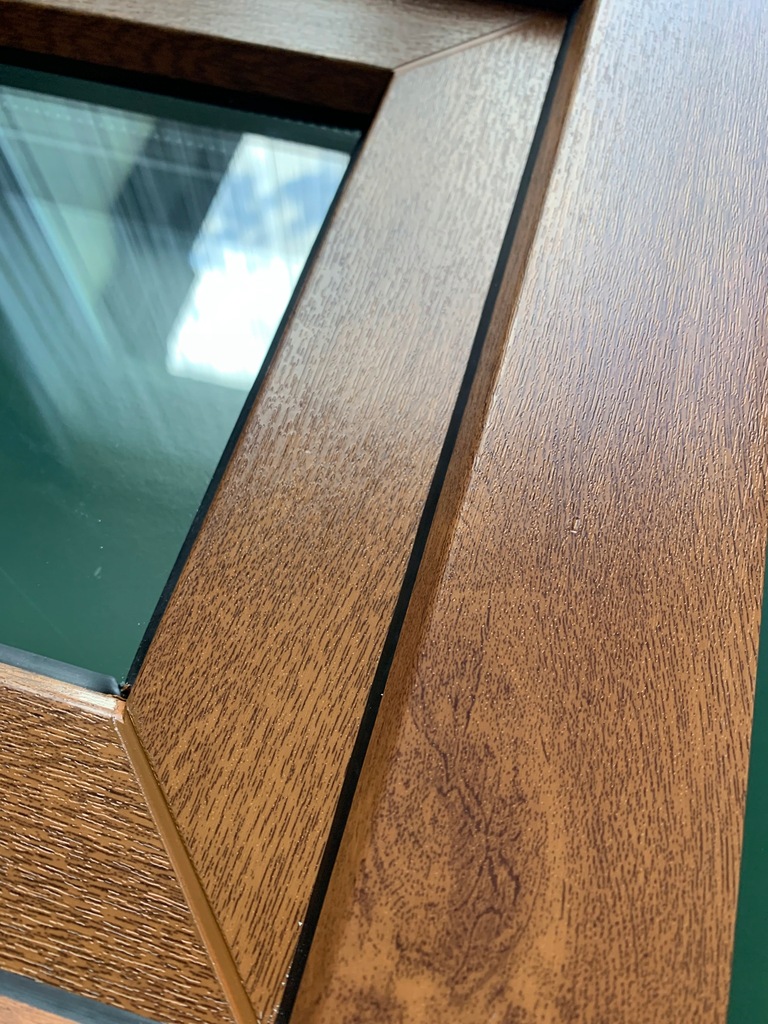 Okno złoty dąb PCV 40x40 400x400 okna małe - 12593393848 - oficjalne ...