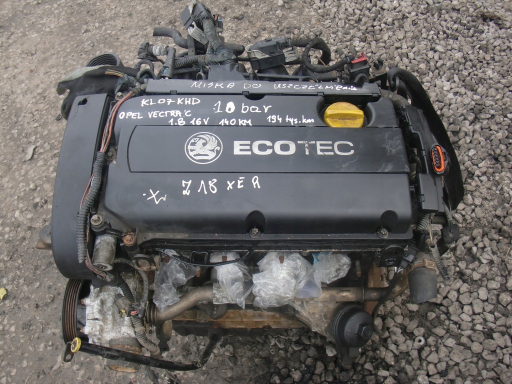 OPEL VECTRA C 1.8 16V Z18XER SILNIK KOMPLETNY KPL - 13576802546 ... OPEL VECTRA C 1.8 16V Z18XER SILNIK KOMPLETNY KPL - 13576802546 ...