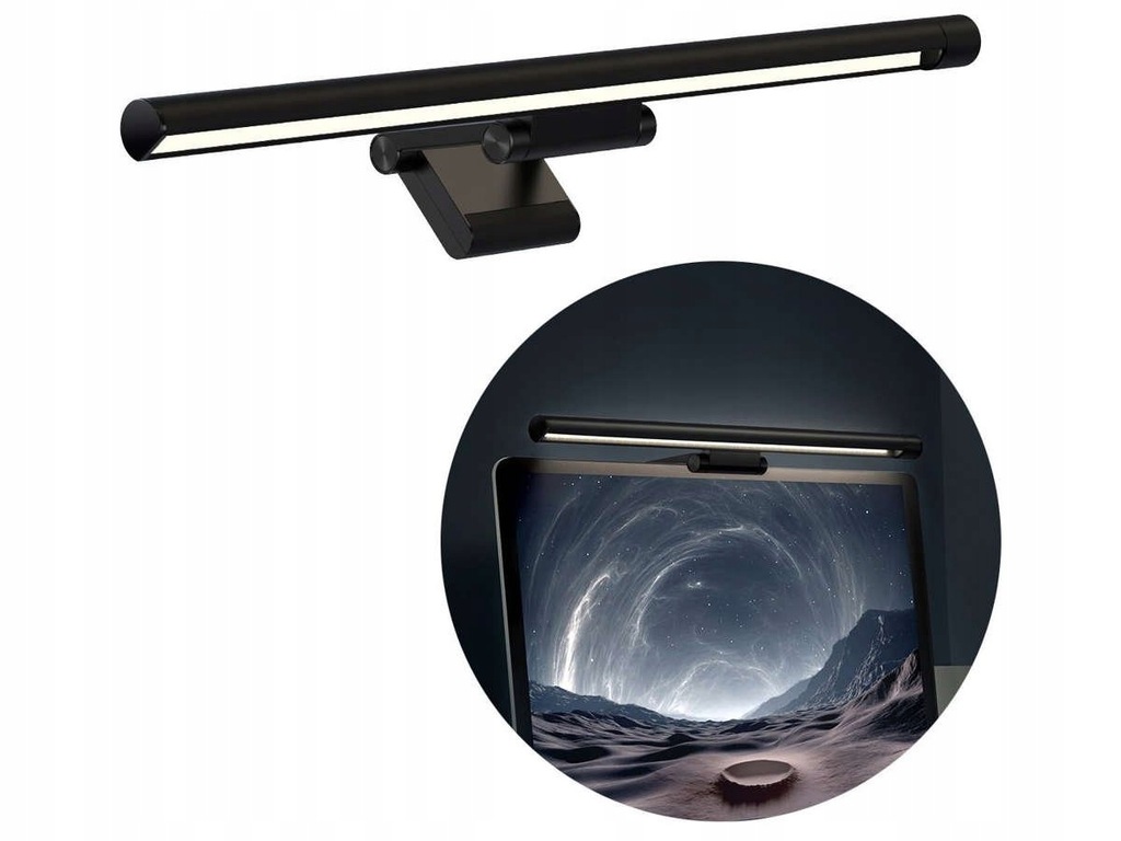 Regulowana lampa LED na monitor komputera Baseus I - 12663864800 ...