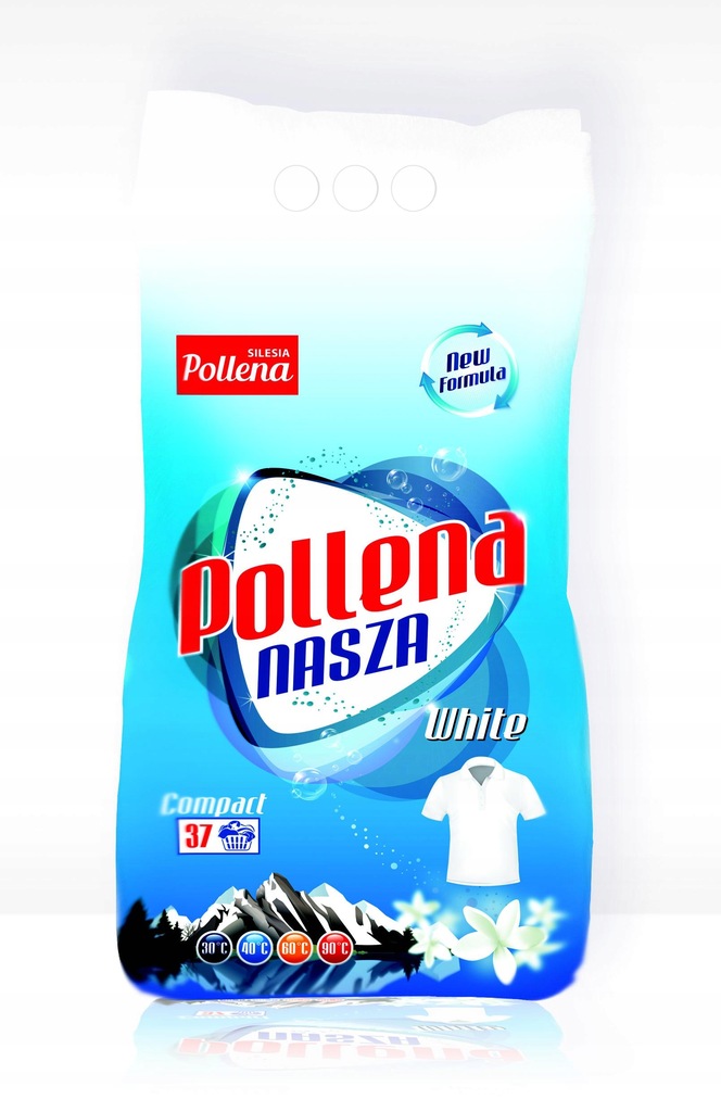 Proszek do białego Pollena 3kg - 12274859927 - oficjalne archiwum Allegro