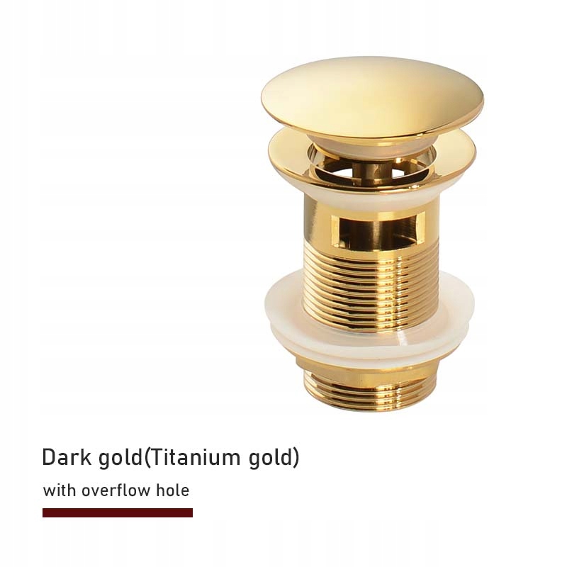 Umywalka łazienkowa Push Down Pop Up Korek spustow - 13365018553 ...