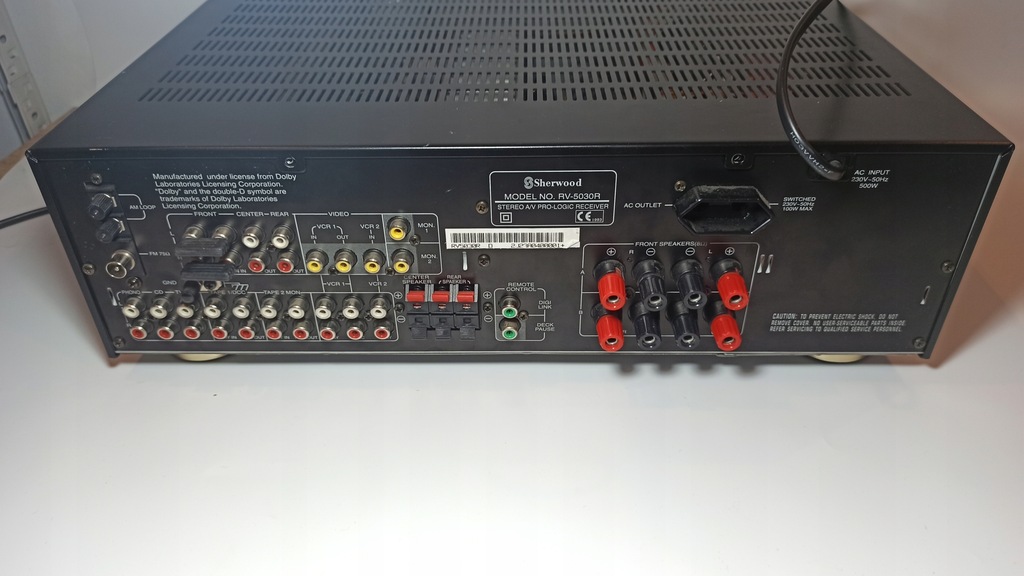 Amplituner Dolby S. Sherwood RV-5030R - 13259337443 - oficjalne archiwum Allegro