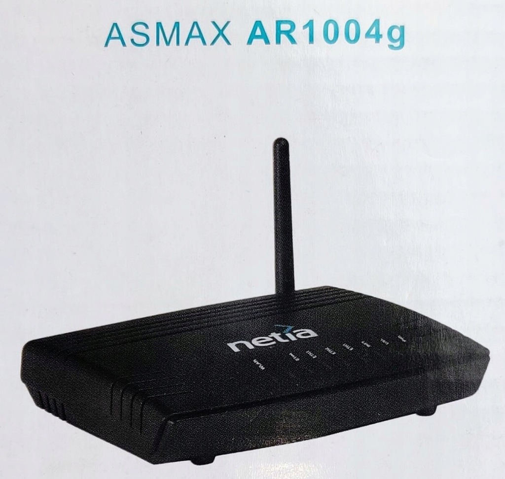 Router ADSL2+ ASMAX AR 1004g Rj11 Lan 4 porty WiFi - 12544711795 ...