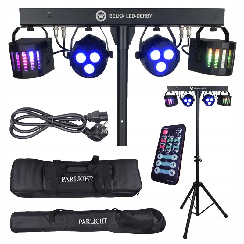 Zestaw oświetleniowy LIGHT4ME BELKA LED DERBY PAR - 11226272942 ...