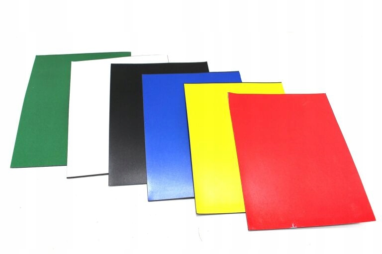 ZESTAW 6 KOLOROWYCH TABLIC MAGNETYCZNYCH / A4 - 11648950041 - oficjalne ...