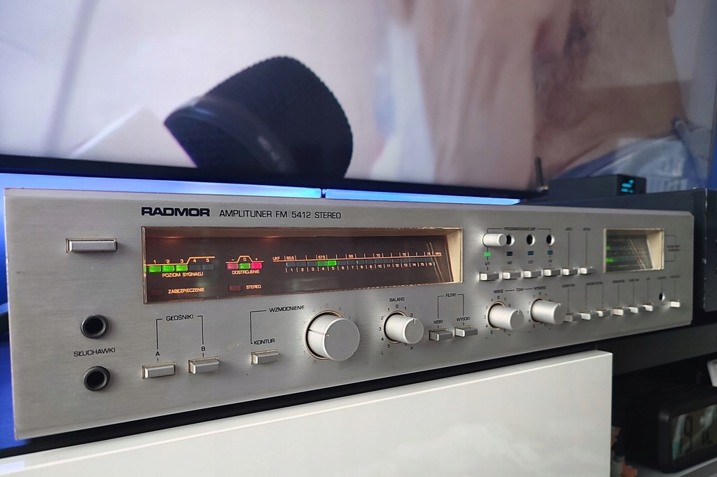 Amplituner Unitra Radmor 5412 2.0 srebrny - 12541653804 - oficjalne ...