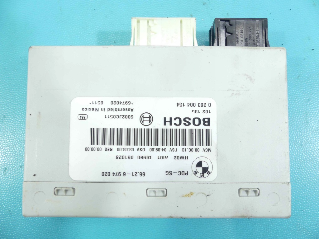 STEROWNIK MODUŁ PDC PARKOWANIA BMW E87 6974020 - 12956971341 ...
