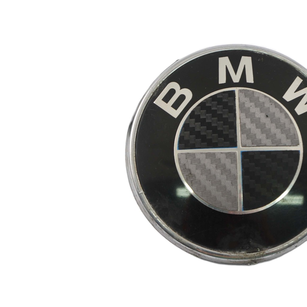 BMW E82 E88 Emblemat Znaczek Logo Tył Tylny Czarny - 12439704151 ...