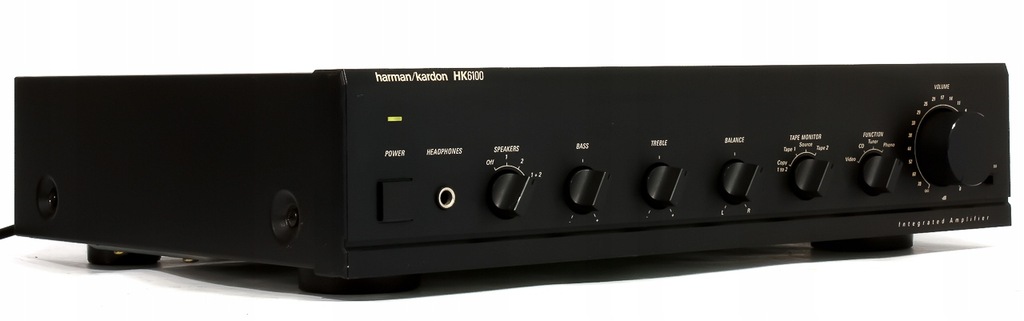 HARMAN/KARDON HK6100 SMUKŁY WZMACNIACZ STEREO - 13663130623 - oficjalne archiwum Allegro