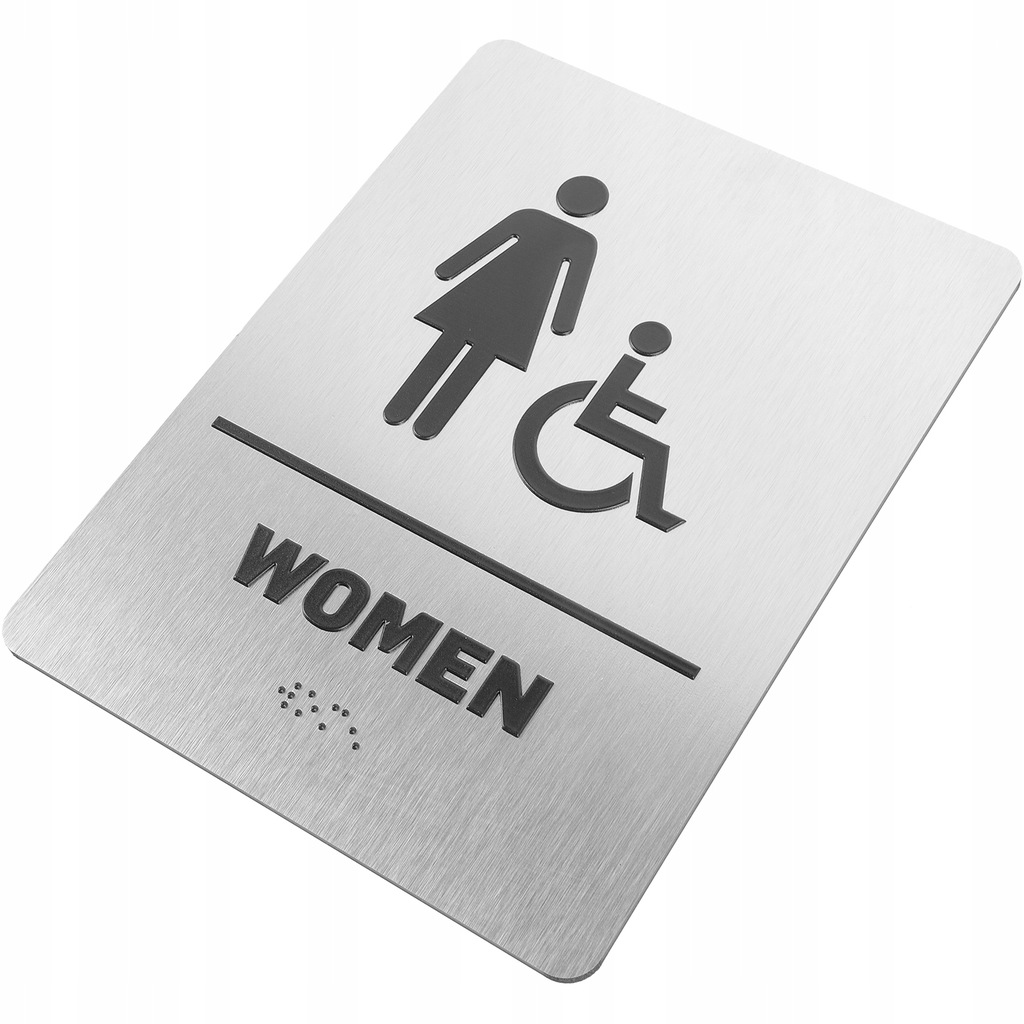 Restroom Sign Women Bathroom Sign Metal Sign - 14497969189 - oficjalne ...