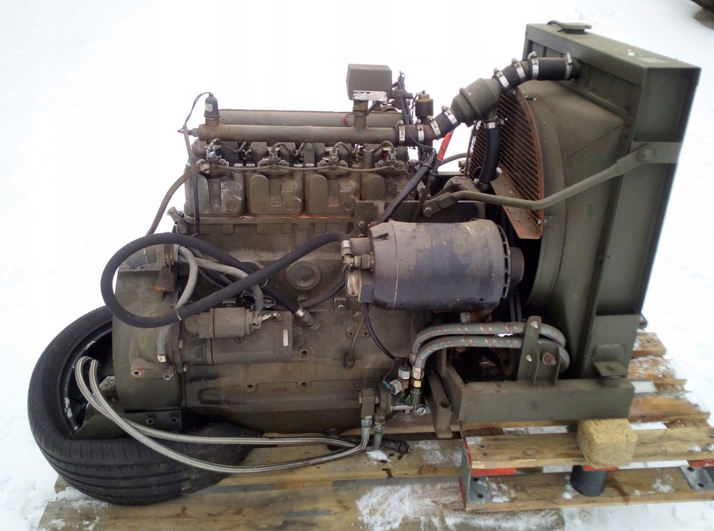 Silnik 4 cylindrowy MWM D226 B-4 - 7793347321 - oficjalne archiwum Allegro