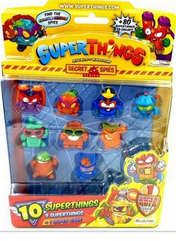 SUPERTHINGS SERIA 6 ZESTAW 10 FIGUREK 1 ZŁOTA - 11186965743 - oficjalne ...