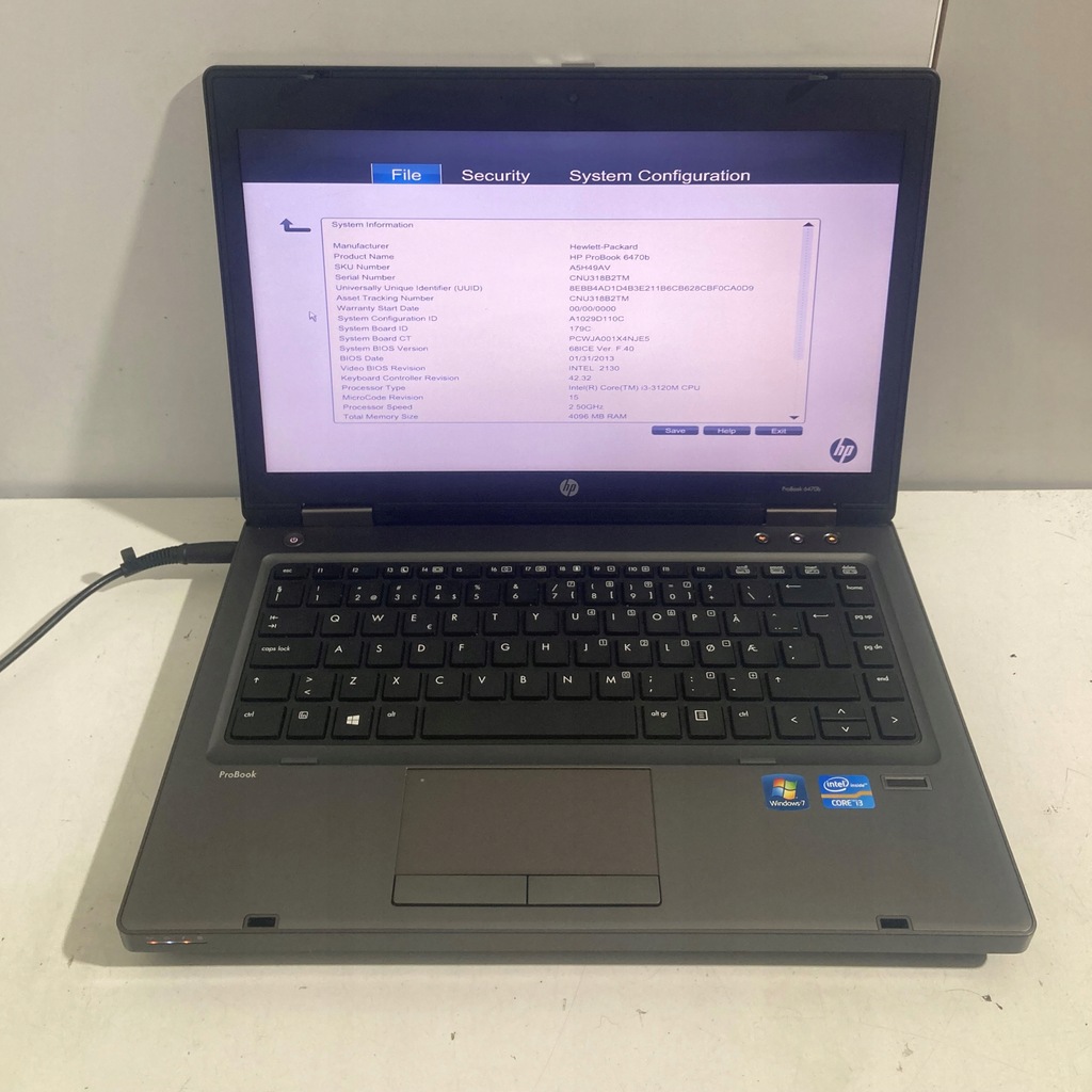 HP ProBook 6470b i5 14 Core I3 4 GB W245 - 13334303874 - oficjalne ...