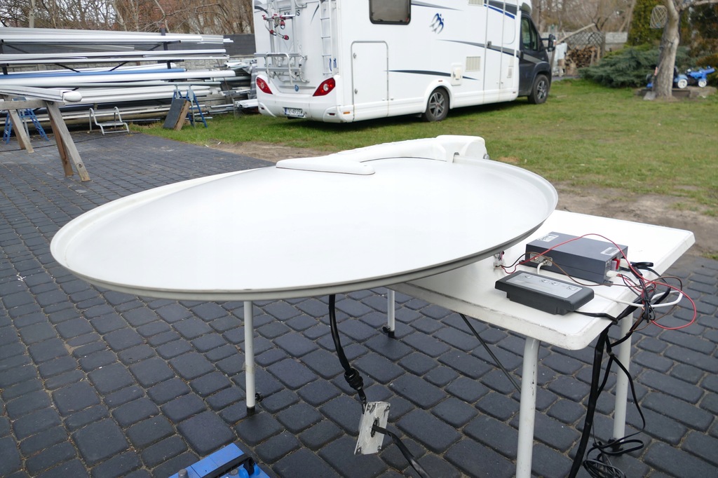 Antena satelitarna automat Oyster Vision kamper - 9053716582 - oficjalne archiwum Allegro