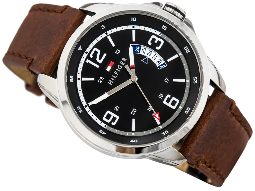 MĘSKI ZEGAREK TOMMY HILFIGER 1791321 +CZARNY PASEK - 6880798986 ...