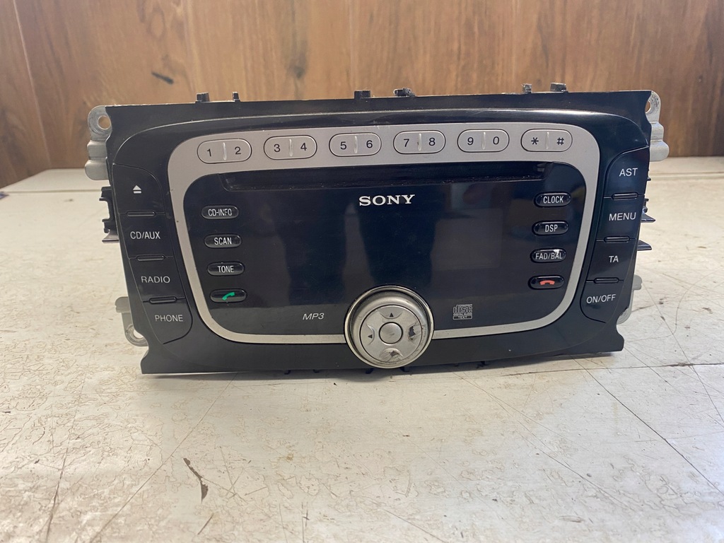 FORD MONDEO MK4 RADIO CD MP3 SONY 7S7T-18C939-AF - 12826791482 ...