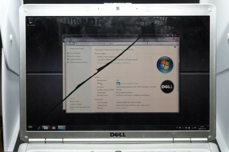 LAPTOP DELL PP29L INTEL DUAL 3GB RAM 150GB HDD - 11803479030 ...