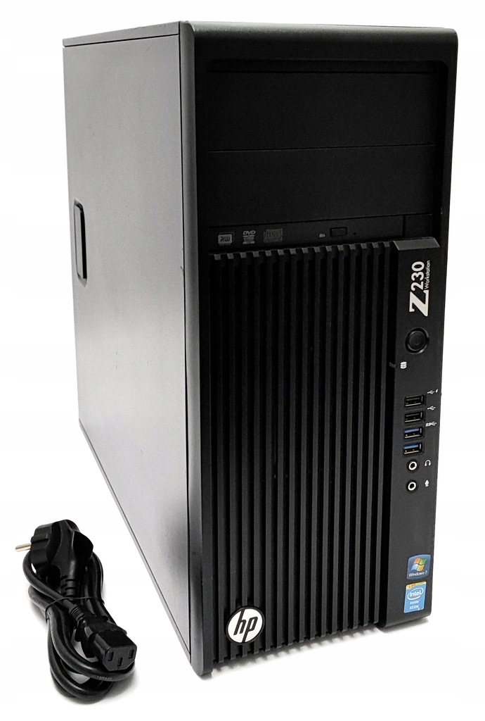 HP Z230 Workstation i5-4590 8GB 120GB NOWY SSD W10 - 14047844055 ...
