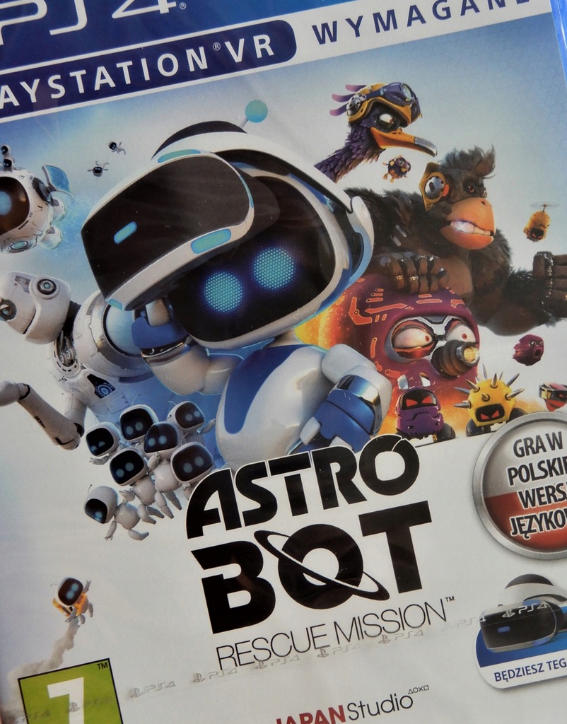 Astro Bot: Rescue Mission VR PS4 - 12567734666 - oficjalne archiwum Allegro