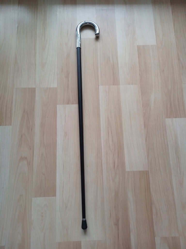 Laska z ukrytym ostrzem srebrna UNIKAT - 13504749241 - oficjalne ...